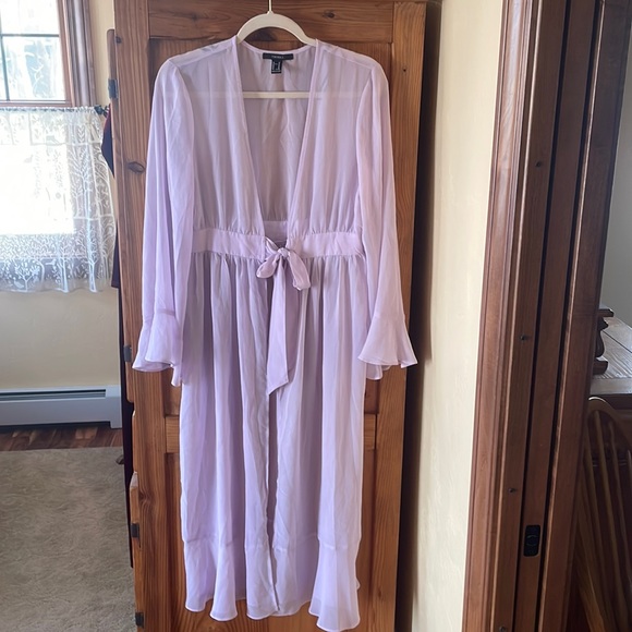 Forever 21 | Swim | Lavender Sheer Duster | Poshmark